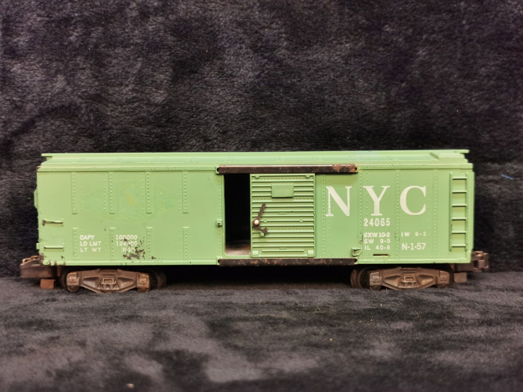 Vintage American Flyer S Gauge NYC Box Car 24065 - Etsy