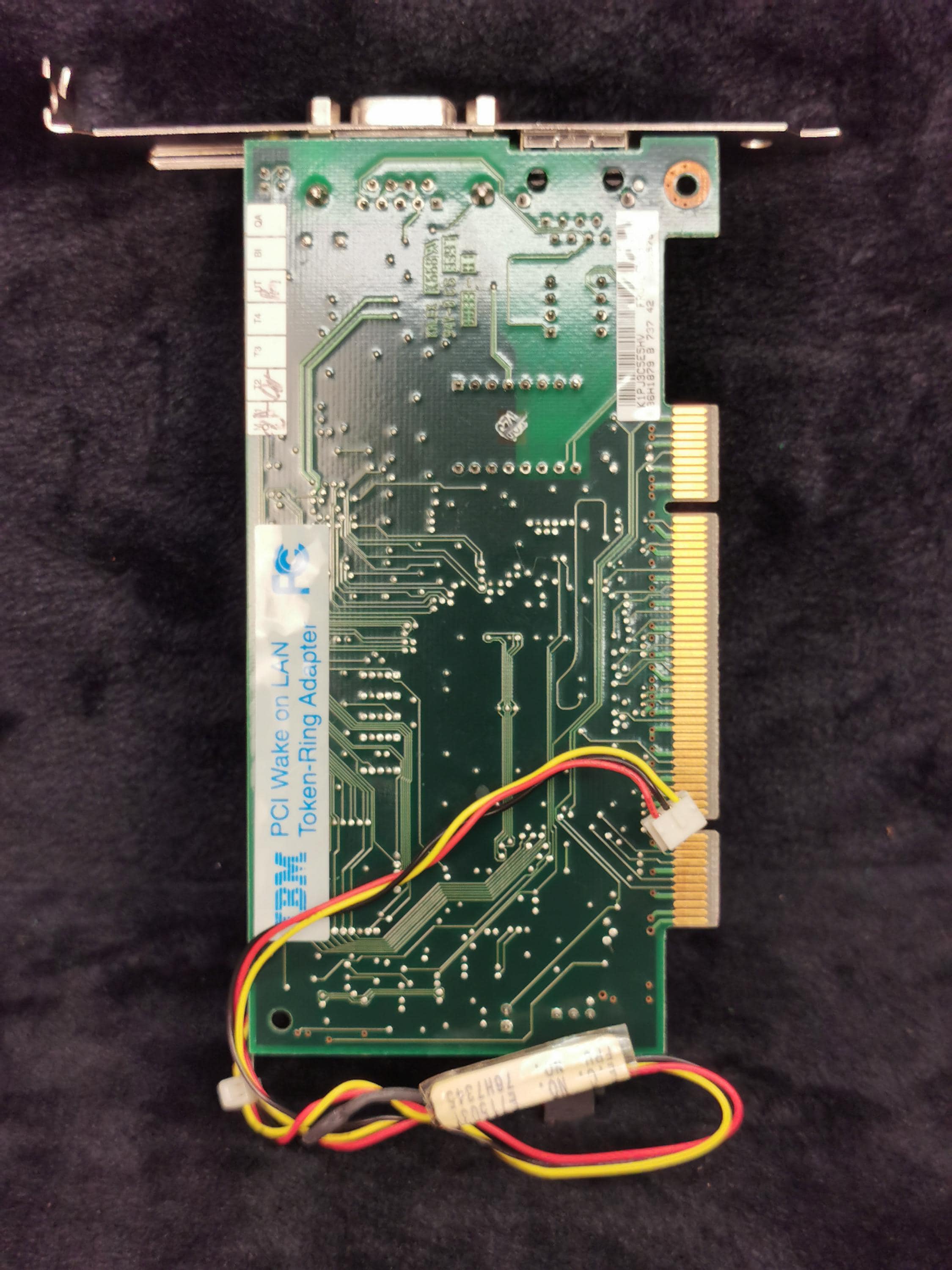 Vintage IBM PCI Wake on Lan Token-ring Adapter 86H1879 - Etsy