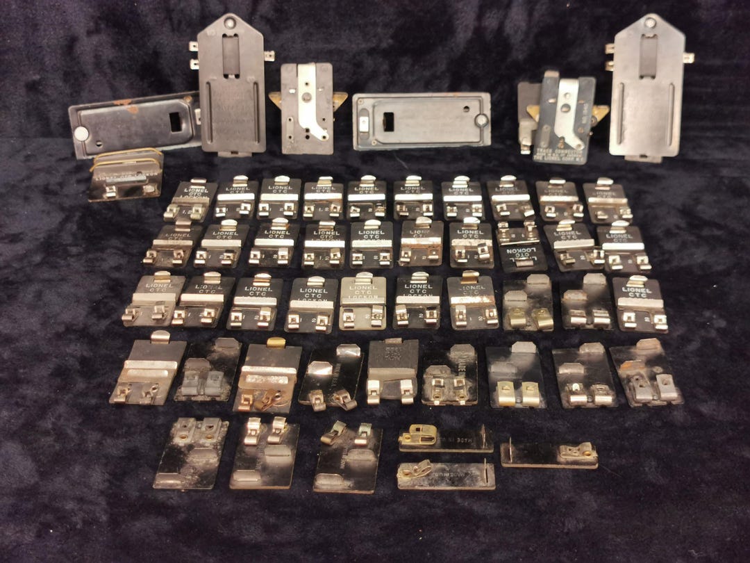 Lionel O Scale CTC OTC Power Lock on Train Track Set Terminal Connector ...
