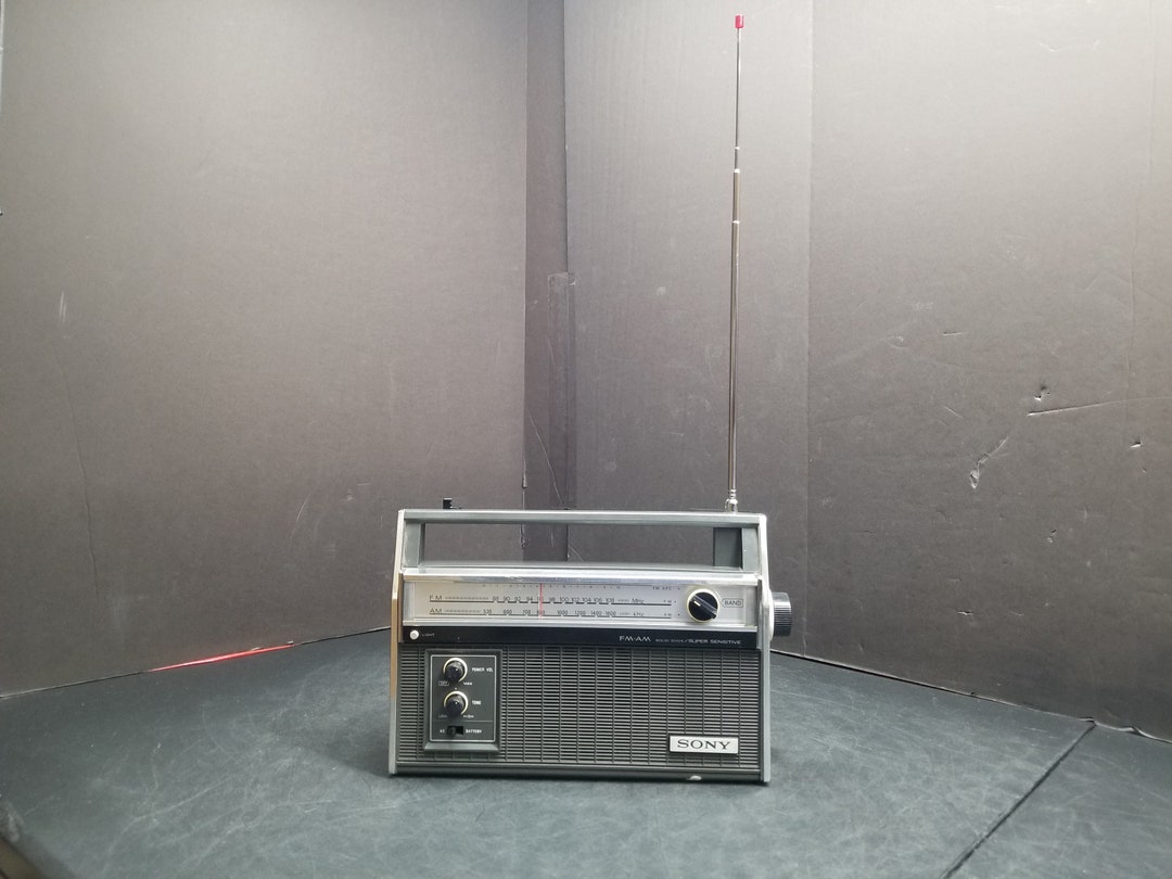 Vintage Sony FM/AM Solid State Radio TFM-7300W Tested Working - Etsy