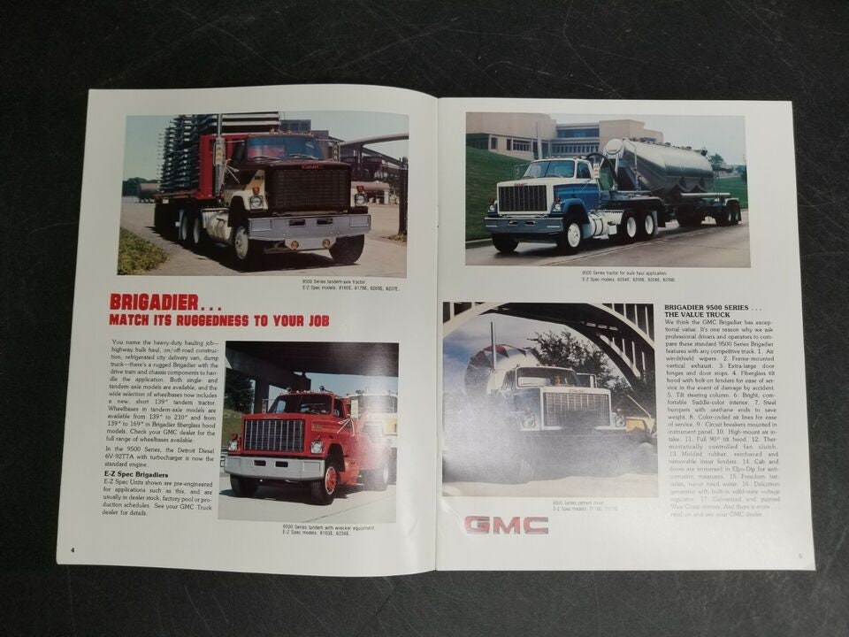 1981 Gmc Truck Brochure