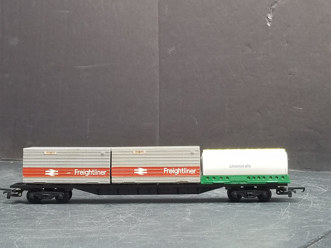 Tri-ang OO/HO Scale 3 Containers: Chemical and Freightliner - Etsy