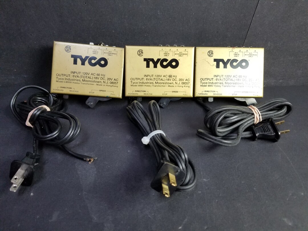 Tyco Model No. 899T Hobby Transformer Lot of 3 for Parts - Etsy