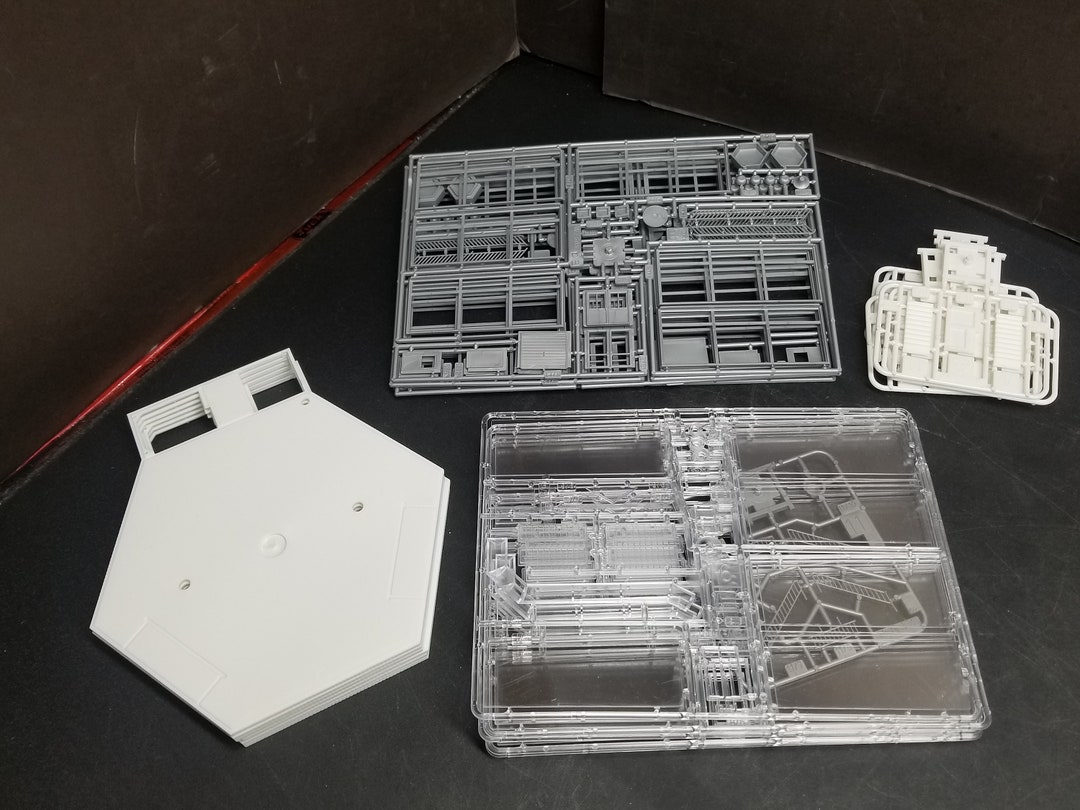 Kibri HO Scale Modern Office 7 Story Build Kit for Layout VGC C-7 - Etsy