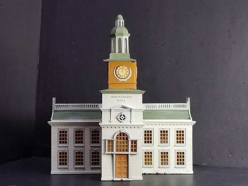 Plasticville HO Scale Independence Hall Church Assembled - Etsy