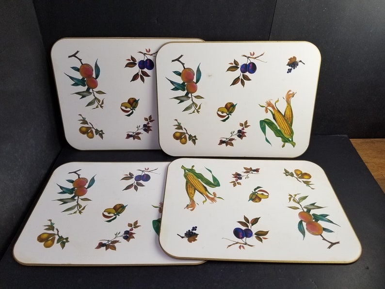 Vintage the Casa Collection 4 Placemats of Distinction Evesham - Etsy