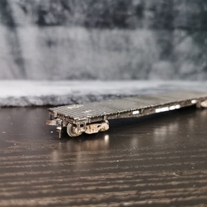 Vintage American Flyer Gilbert HO Scale National Car Company Flat Car ...