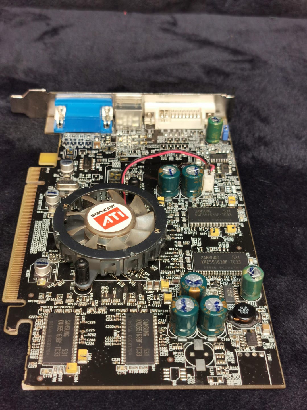 Vintage Sapphire Technology Ati Radeon X600pro 256mb DDR Sdram PCI ...