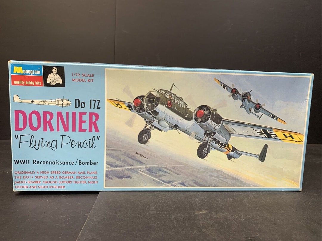 MONOGRAM Dornier Do 17Z, Flying Pencil, 1:72, PA214-150 - New Open Box ...