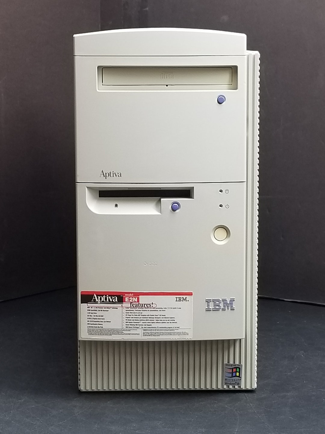 IBM Aptiva Desktop Computer 2153-E2N Tested Working - Etsy