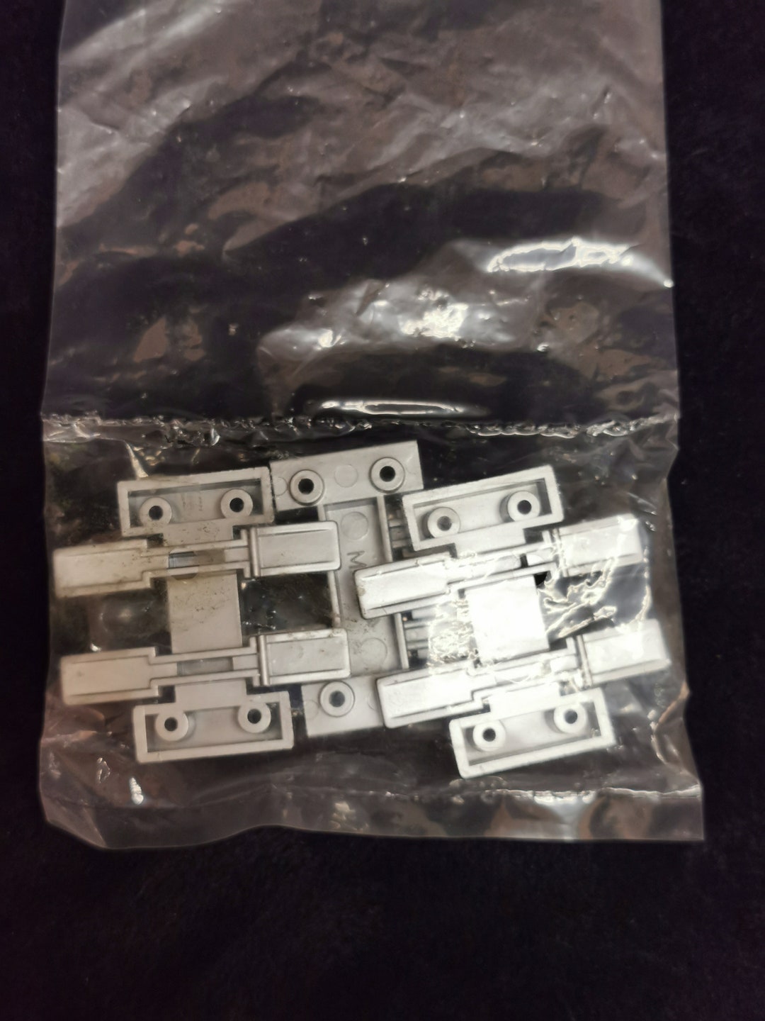 MTH O Scale Silver Tie Channels Lot 17 Model Train Track Accessories 40 ...