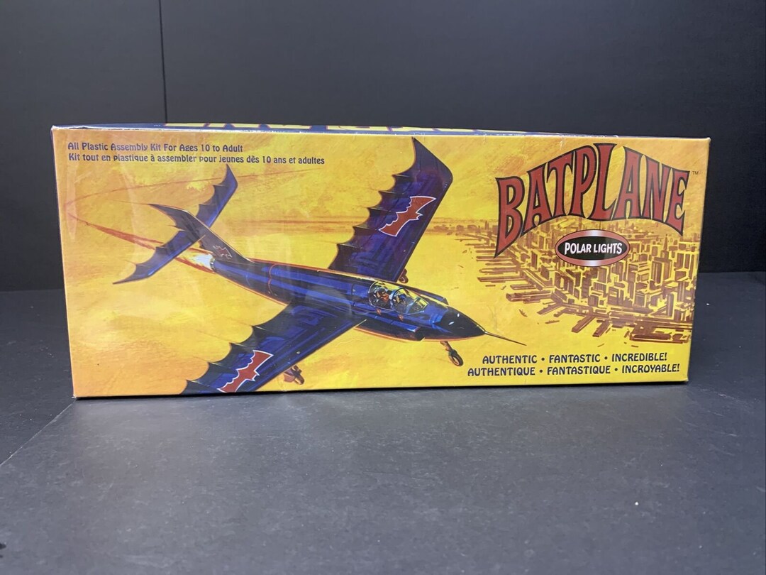 Polar Lights Batplane Model Kit Factory Sealed 2002 - Etsy
