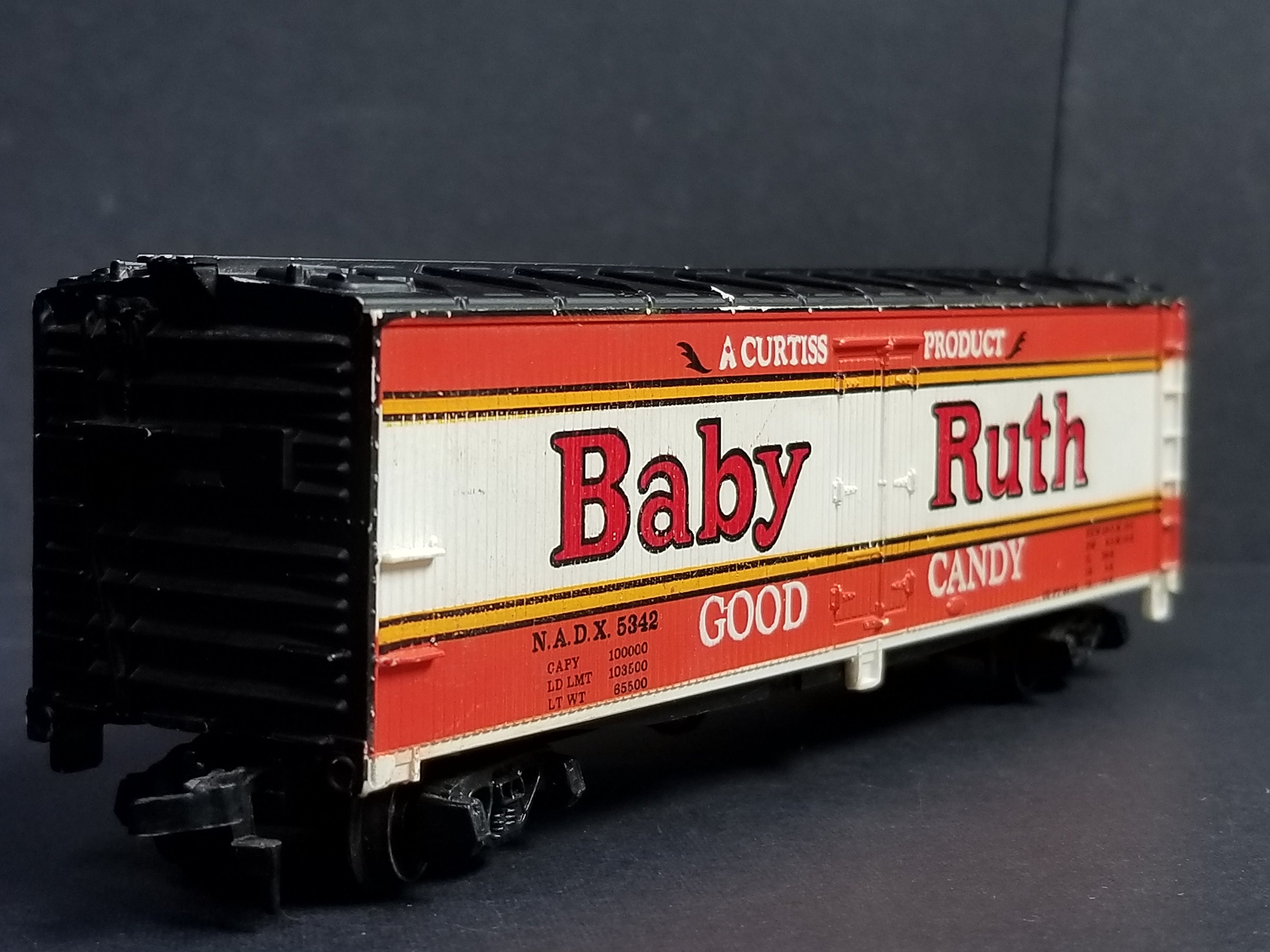HO Scale Tyco Baby Ruth Good Candy Box Car Nadx 5342 Red and - Etsy