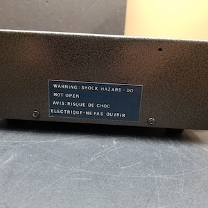 Bogen Solid State Public Address PA Amplifier AMP Model C 60B Works - Etsy