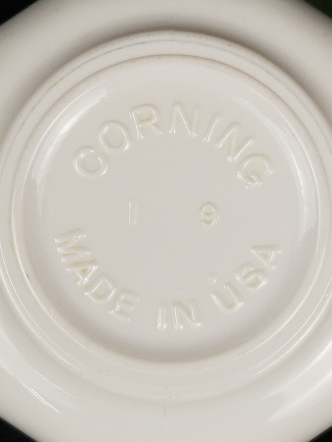 Vintage Corning Corelle Enhancements White Milk Pattern Swirl Style ...