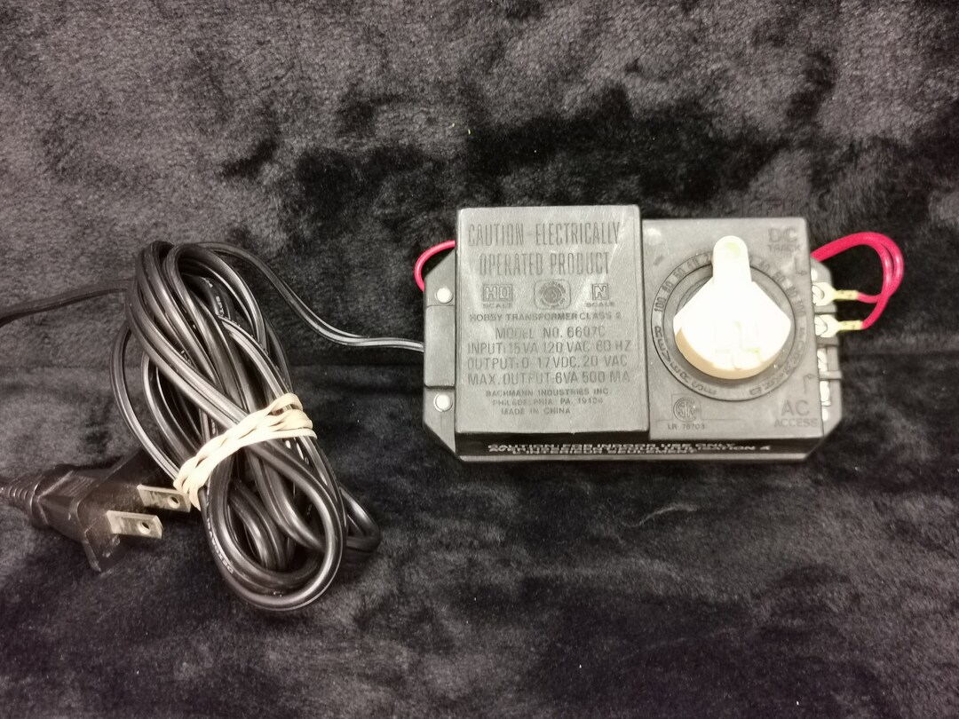 Vintage Bachmann HO Scale Hobby Transformer Train Model 6607c Tested ...