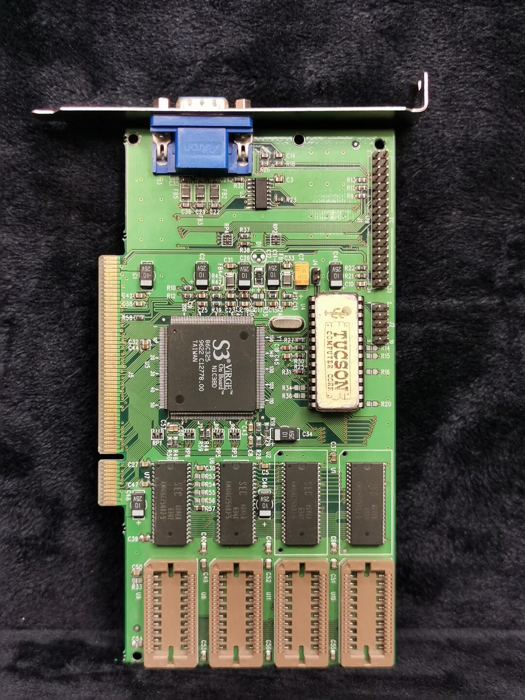 Vintage Tucson Computer Corporation S3 Virge N1C3BD Video Graphics Card ...