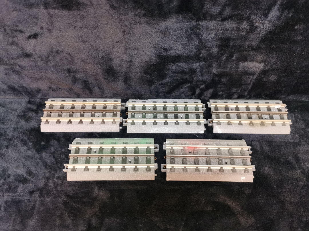Vintage MTH O Gauge Real Trax 6" Straight Tracks Lot of 5 Sections - Etsy