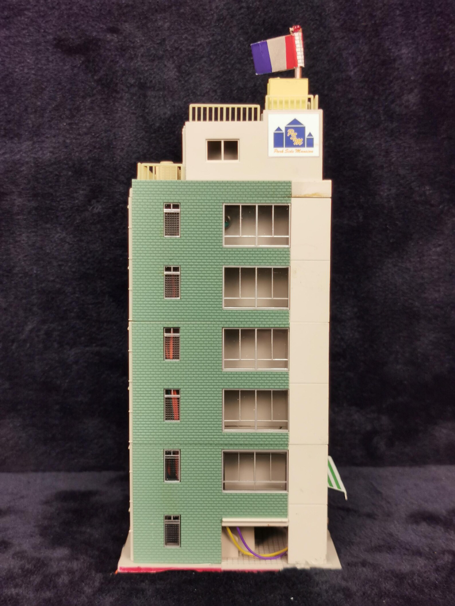 Vintage N Scale Kato Office Building 23-434A Scenery Layout Custom ...
