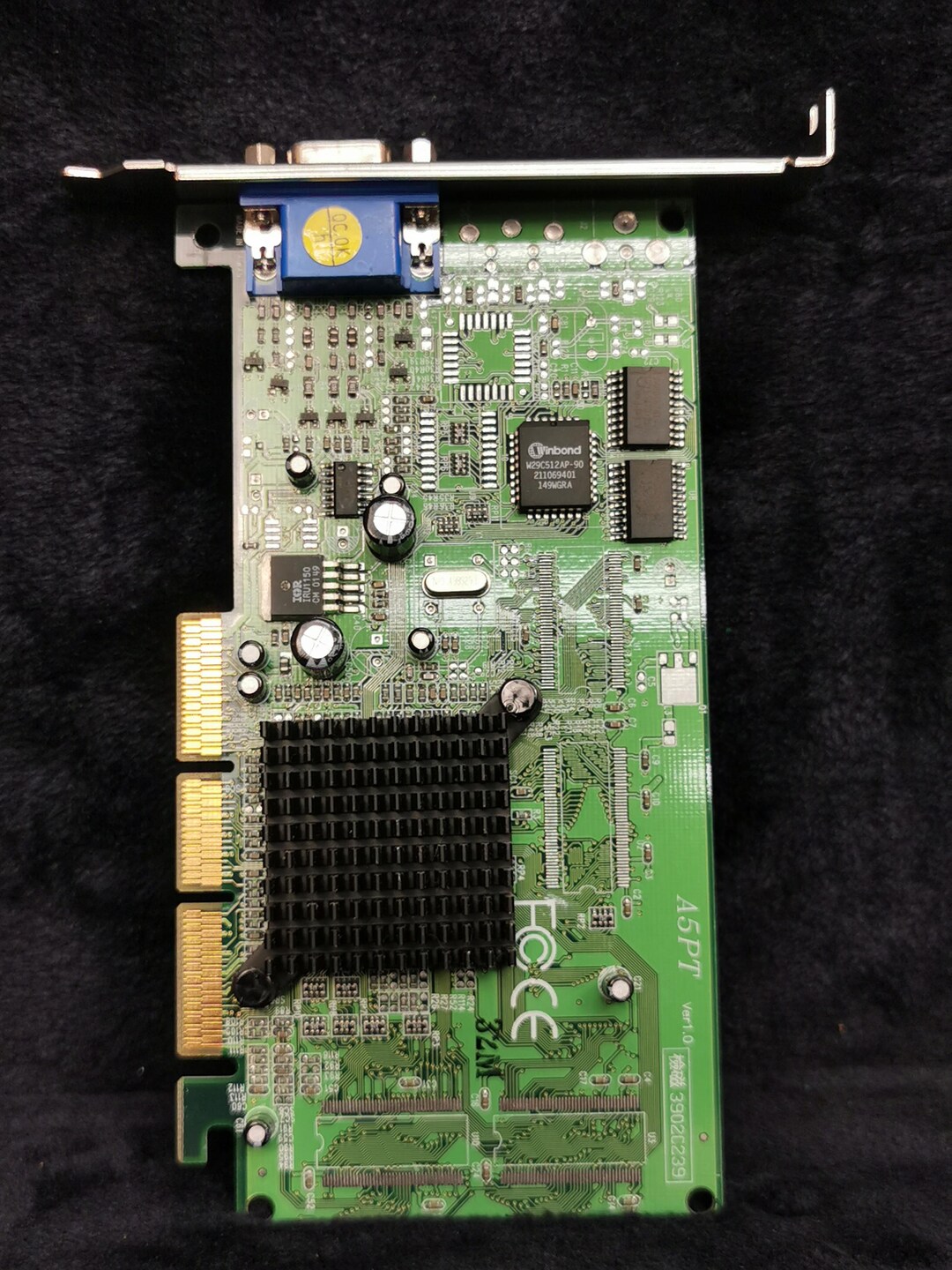 Vintage ATI Rage 128 Pro 32mb AGP 4x Video Graphics Card VGA Output ...