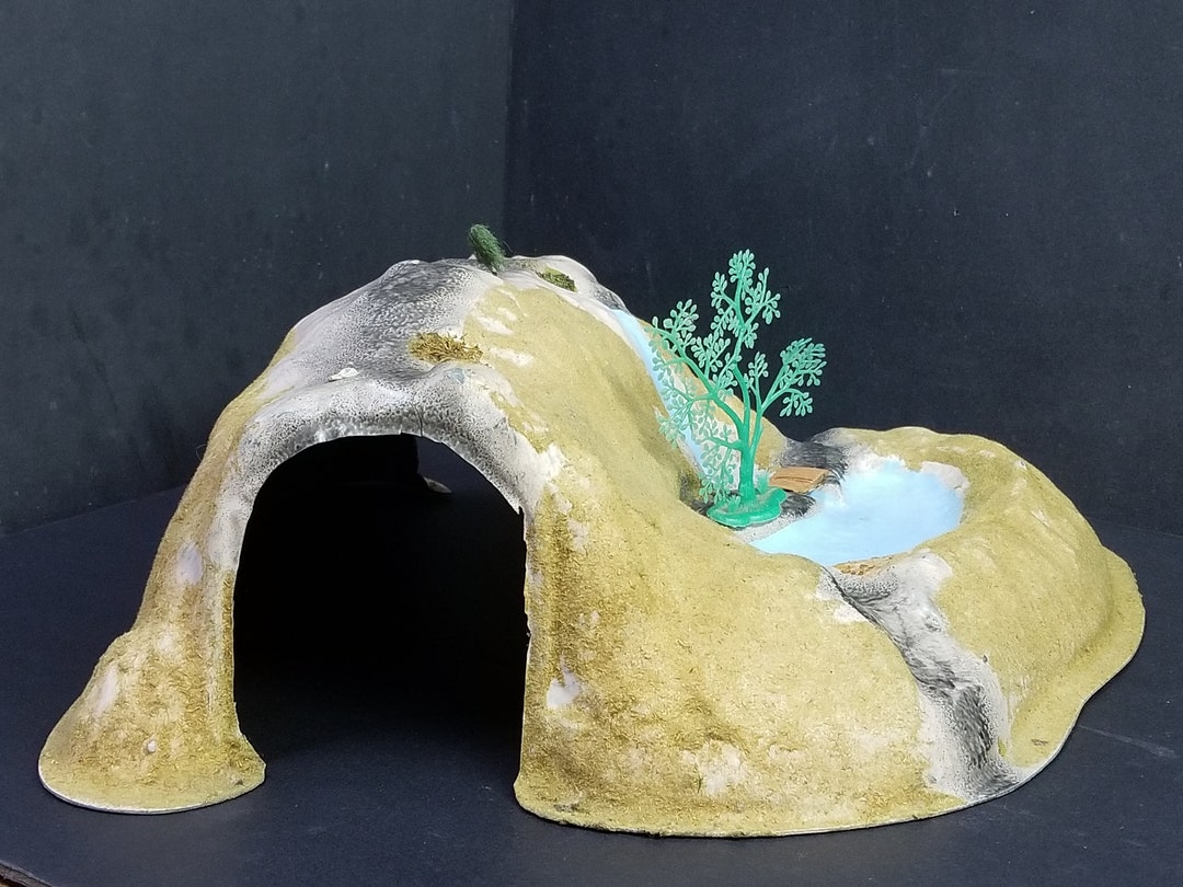 Unbranded HO Scale Mountain Waterfall Tunnel Display - Etsy