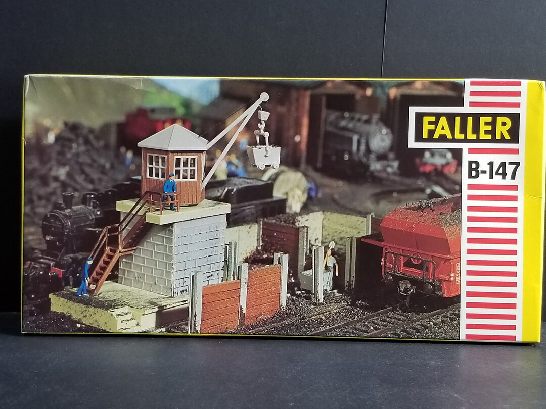 Faller HO Scale Model Kit Coaling Station #B147 New Open Box - Etsy