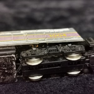 Vintage Mehano N Scale EMD F40PH Diesel Locomotive Mbta "the T" 1004 ...