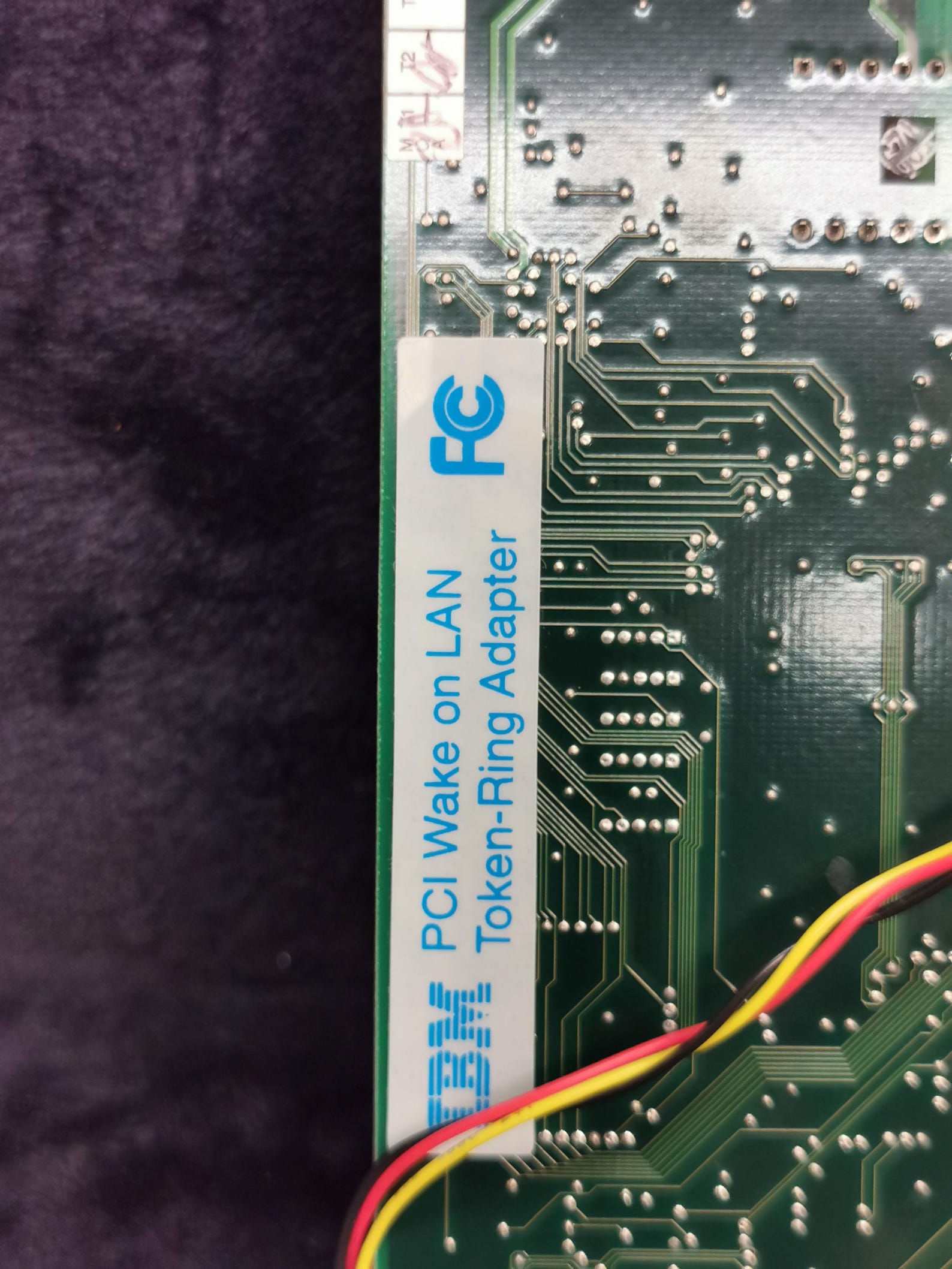 Vintage IBM PCI Wake on Lan Token-ring Adapter 86H1879 - Etsy
