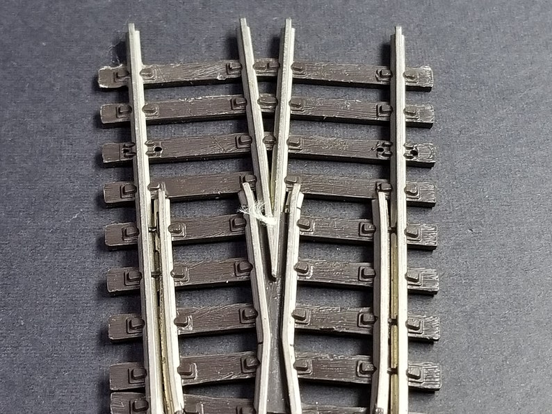 HO Scale Shinohara Left Hand Switch Track Silver - Etsy