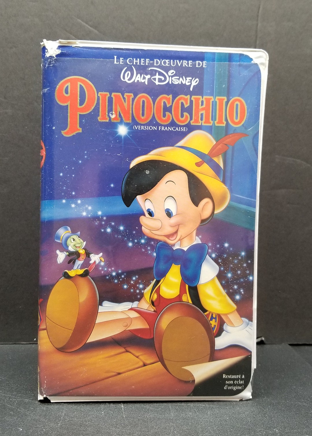 Pinocchio (french Version) Walt Disney VHS - Etsy