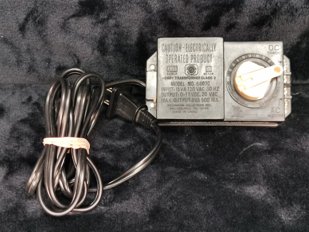 Vintage Bachmann HO Scale Hobby Transformer Train Model 6607c Tested ...
