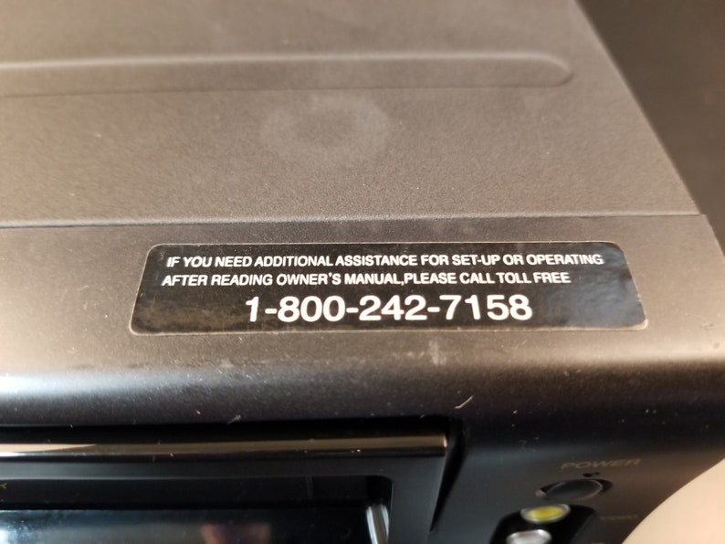 Vintage Symphony WF802 DVD / VHS Combo Player Tested Working - Etsy