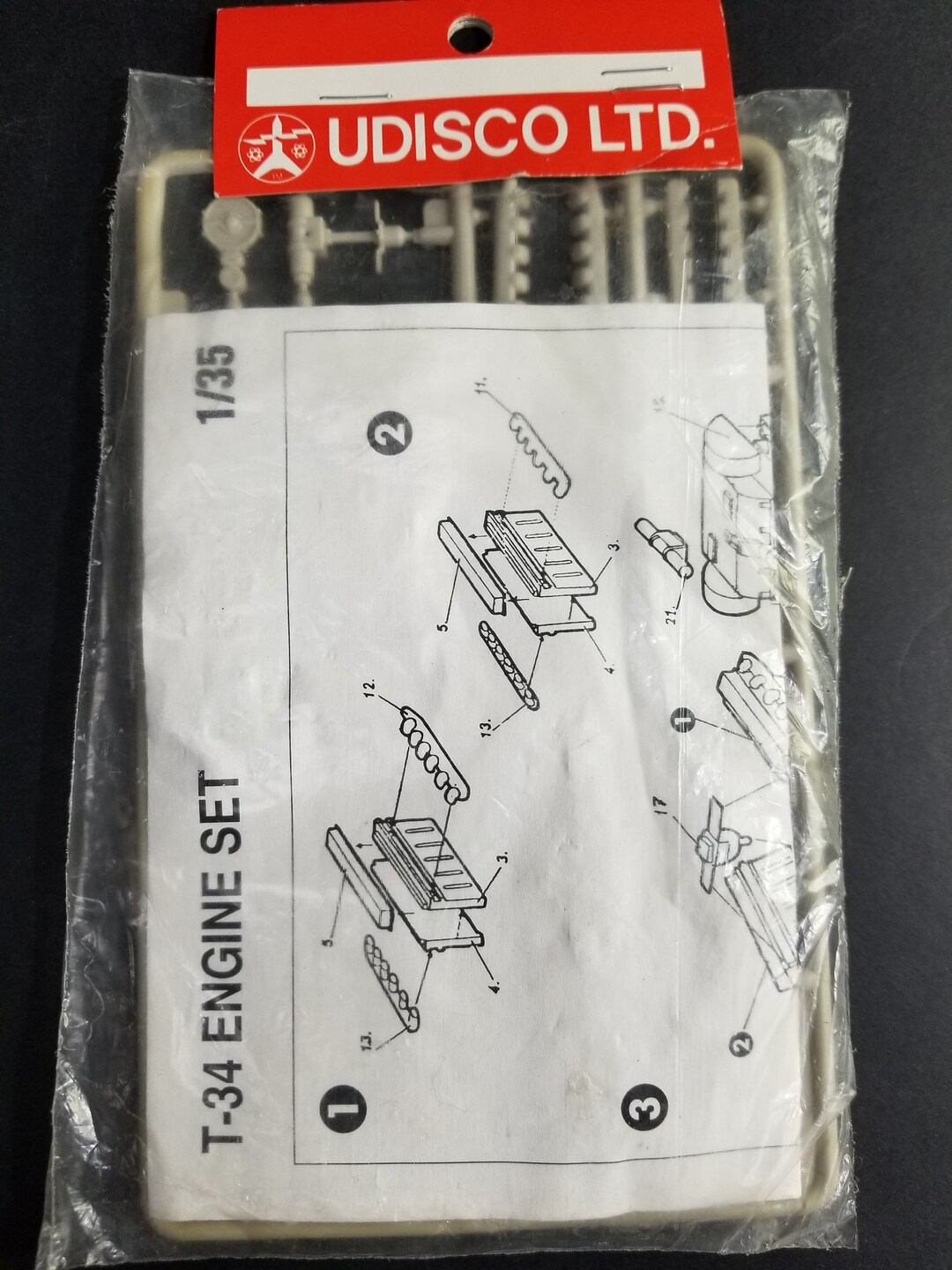 1/35 Model Kit T-34 Engine Set New - Etsy