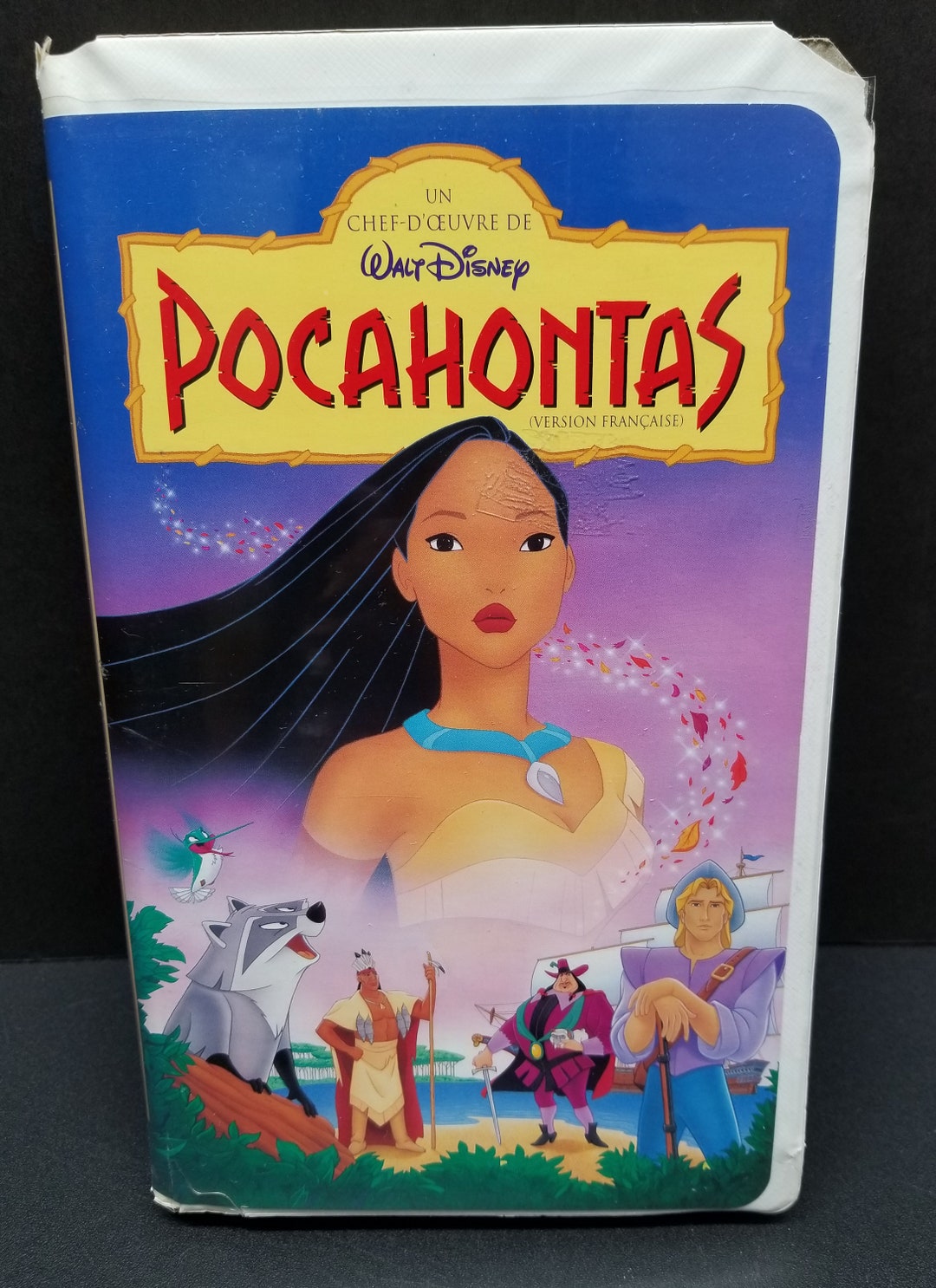 Pocahontas french Version Walt Disney masterpiece VHS 1996 - Etsy