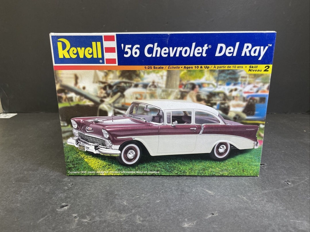 Revell 85-2349 1:25 Chevrolet 1956 Del Ray 2 Door Sedan New Open Box - Etsy