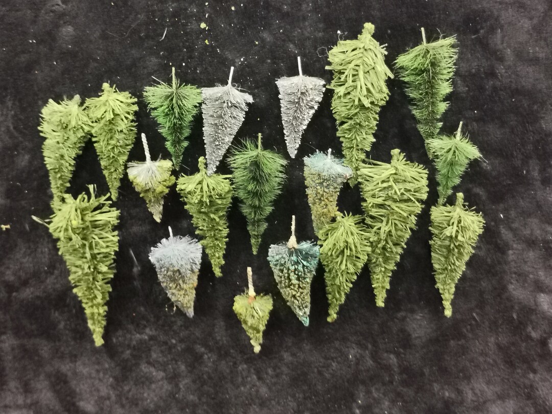 Vintage Lot of 19 HO Scale Trees From 1 1/2" to 4" Tall for Model ...