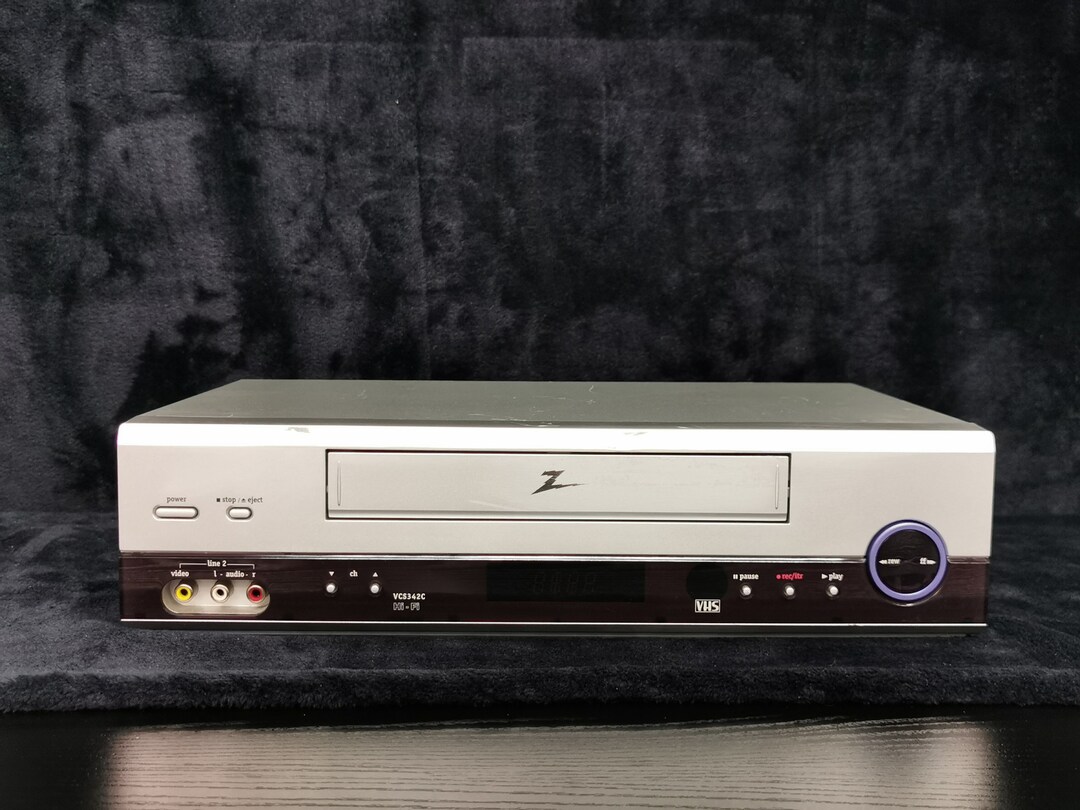 Vintage Zenith Stereo Video Recorder Model VCS342C Silver Tested ...