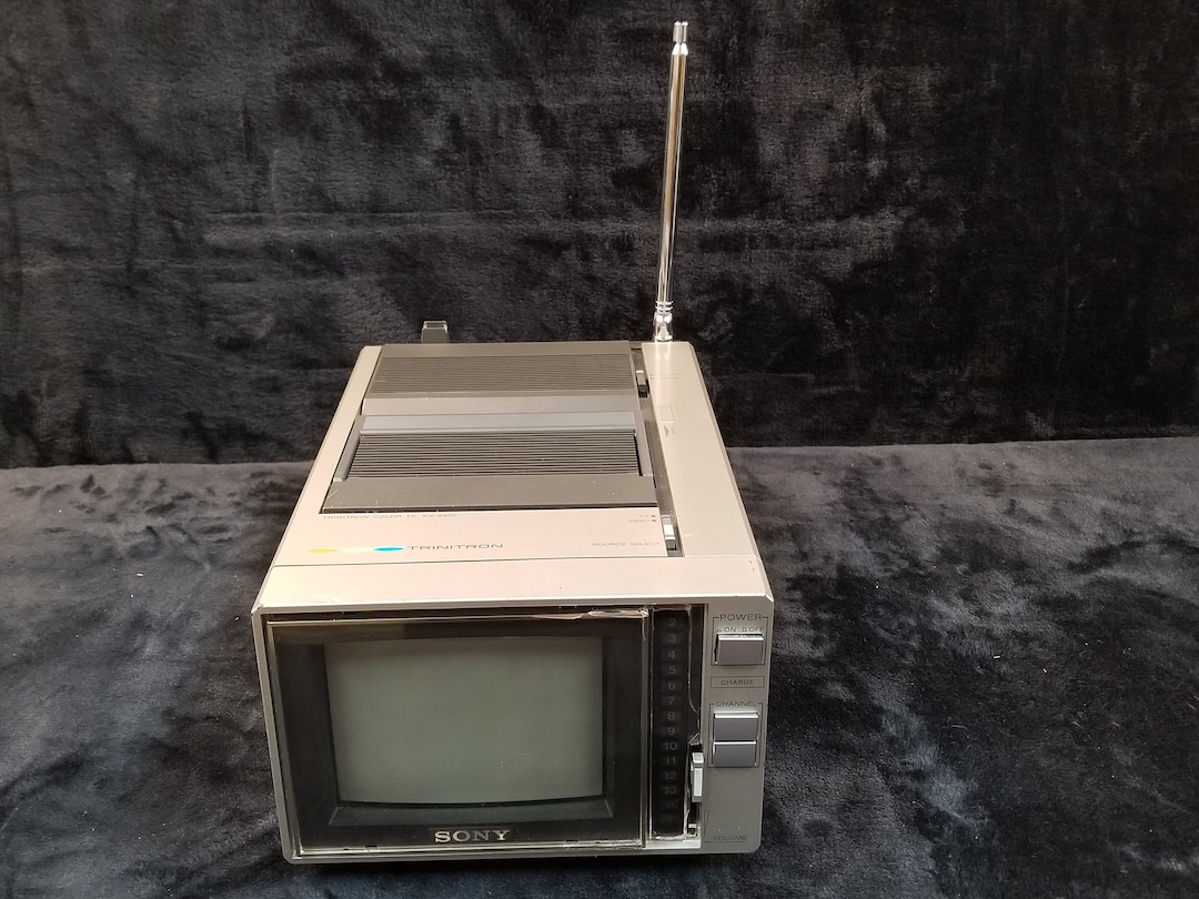 Vintage Sony Trinitron KV-5300 5in Screen for Parts - Etsy