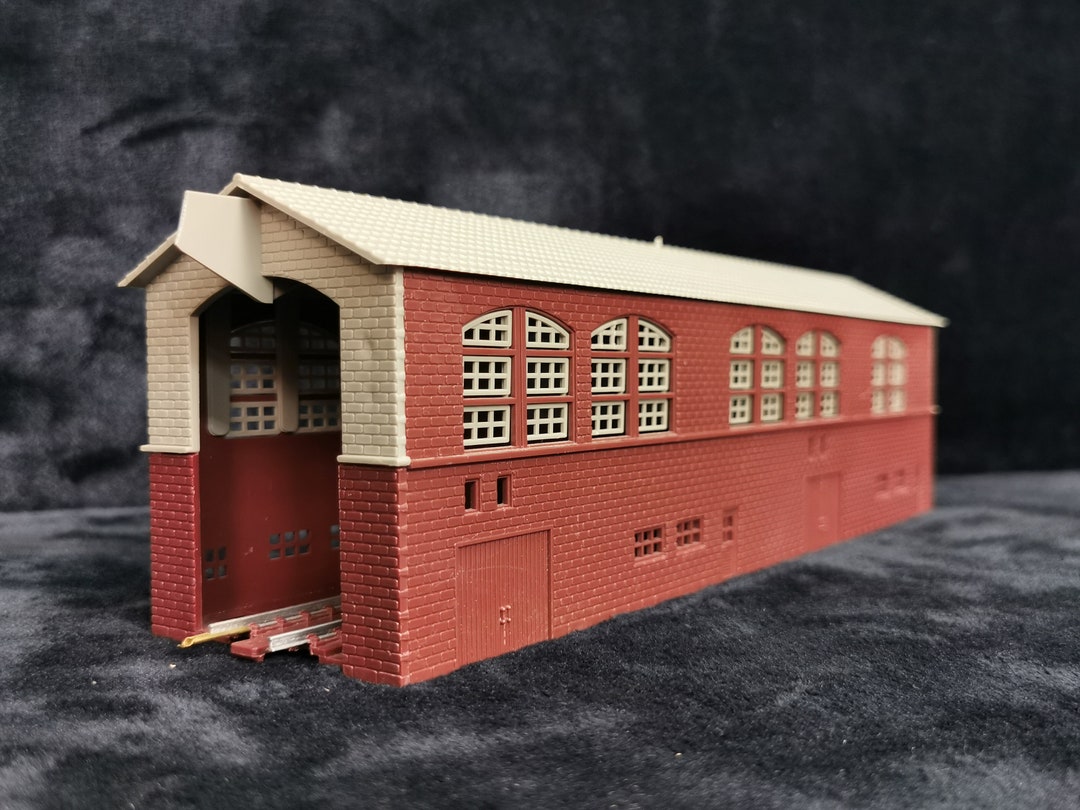 Vintage Lima HO Scale Model Railroading Shed Building Kit Built Up - Etsy