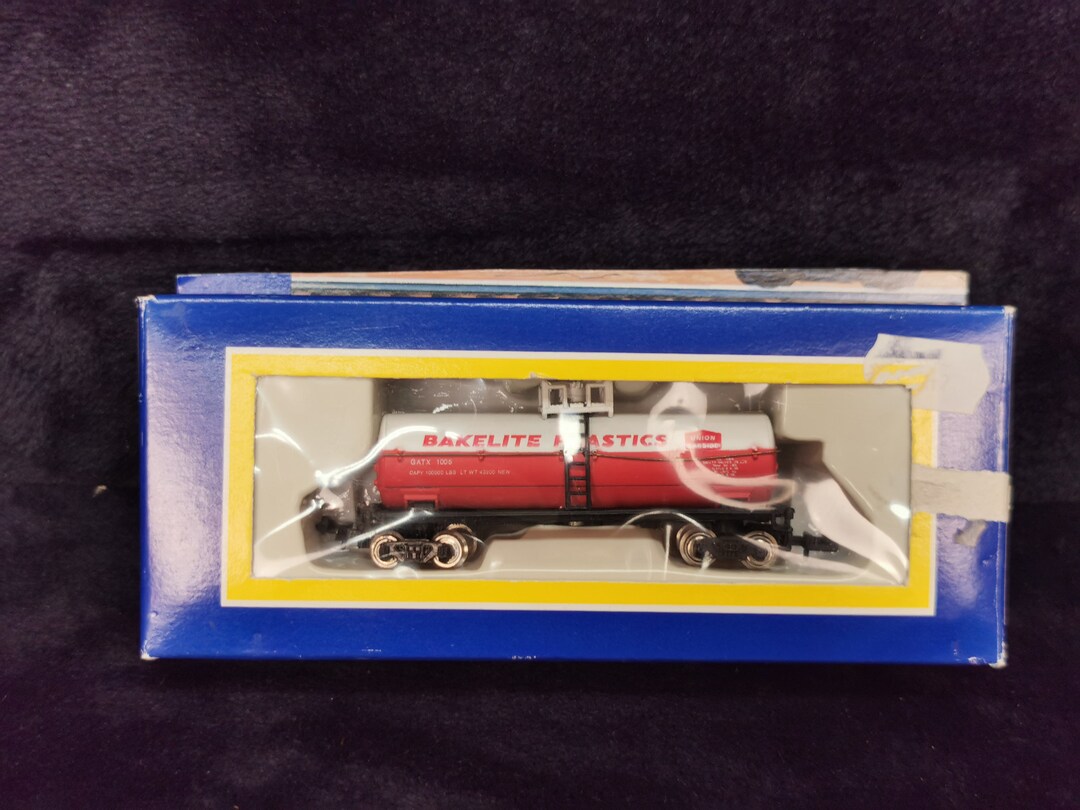 Vintage Bachmann N Scale Bakelite Plastics Single Dome Tank Car GATX ...