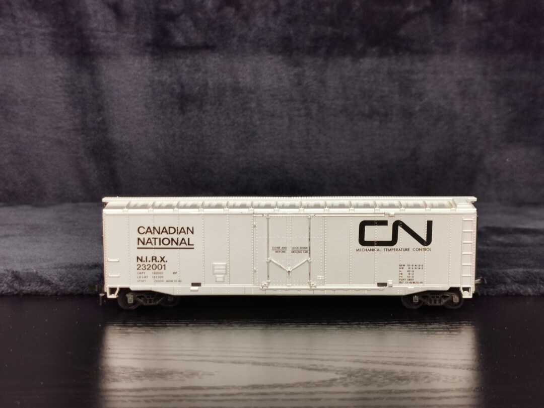 Vintage HO Scale Canadian National Box Car - Model Power NIRX 232001 - Etsy