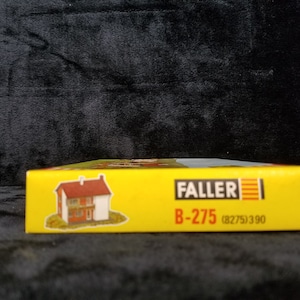 Vintage Faller HO Scale Two-story Family House With Balcony B-275 ...