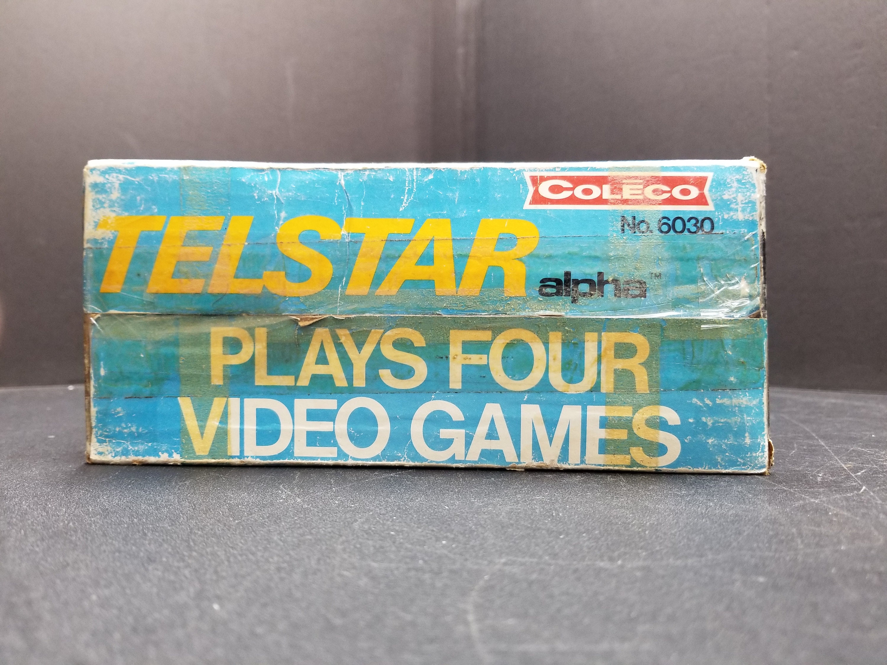 Vintage 1977 Coleco 6030 Telstar Alpha 4 Video Games Tennis Handball ...