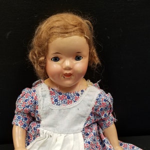 Vintage A Reliable Female Doll Made in Canada 1930's - Etsy