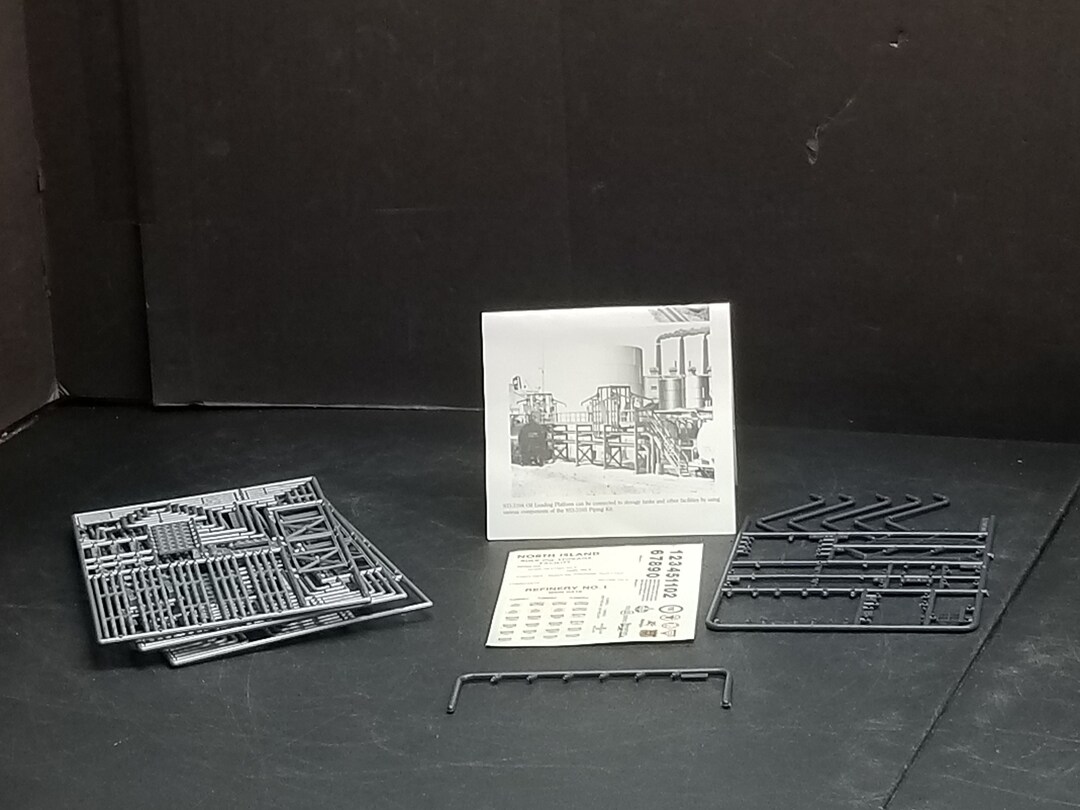 Walthers HO Scale 933-3105 Oil Loading Platform Pipes - Etsy