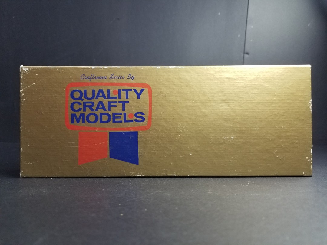 Quality Craft Model Celotex All Door Box Car Kit #344 Partially Built ...