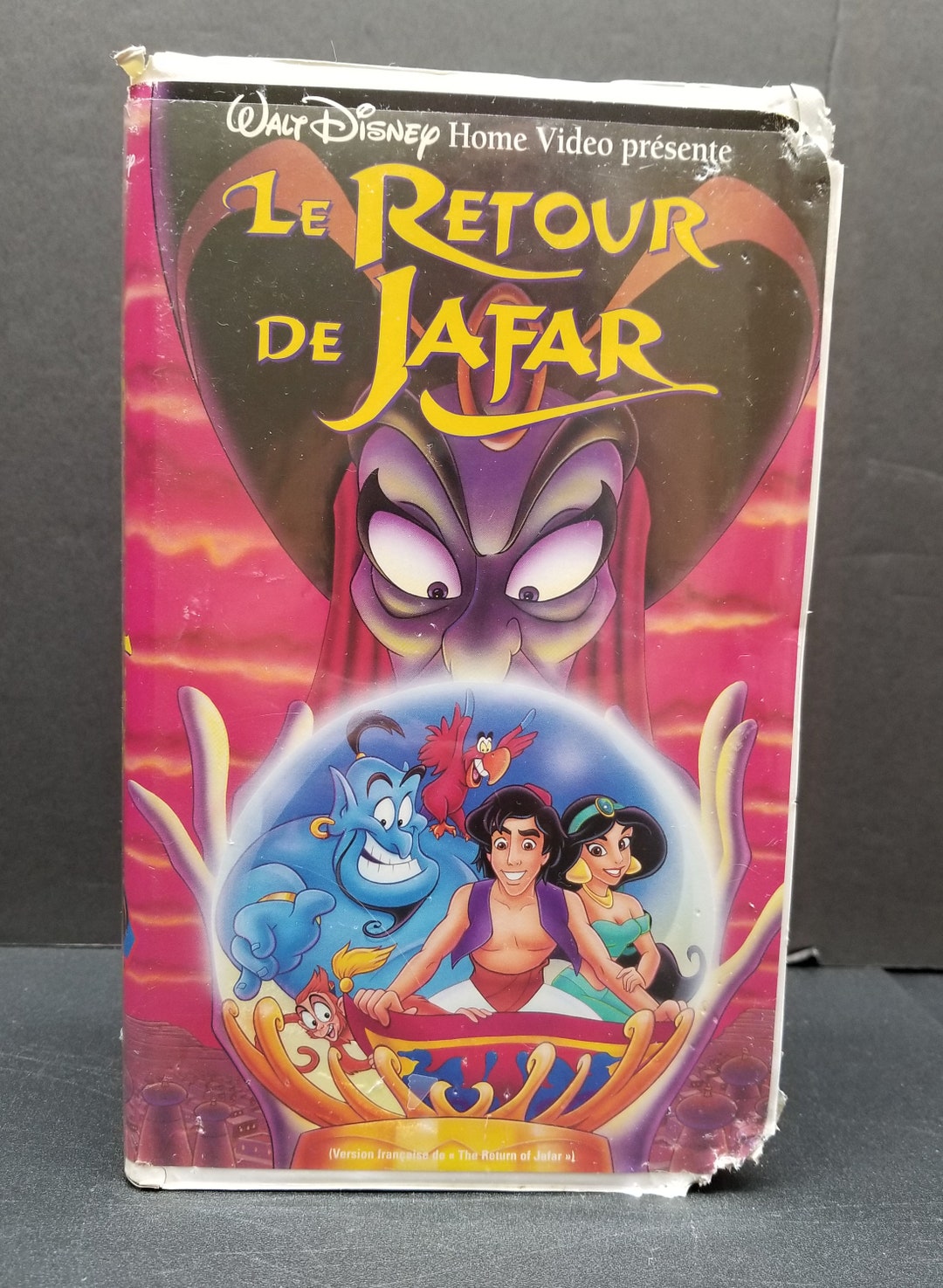 Le Retour De Jafar VHS - Walt Disney, French Version - Etsy
