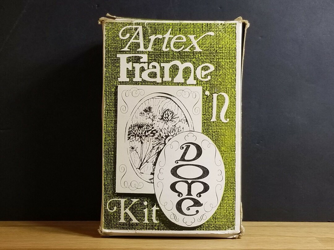 ARTEX Vintage Frame and Dome Kit - Brand New in Box - Etsy