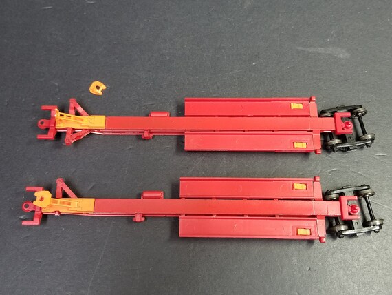 Walthers HO Scale All Purpose Spine Car Red Lot of 2 - Etsy