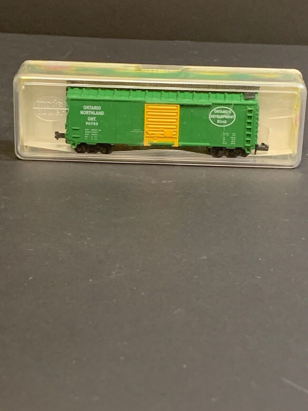 Model Power N Scale No. 3713 Box Car Ontario Northland 90789 - New in ...